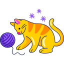 Cat Stickers - Free animals Stickers