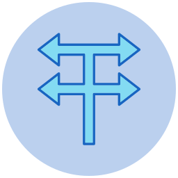 Split - Free arrows icons