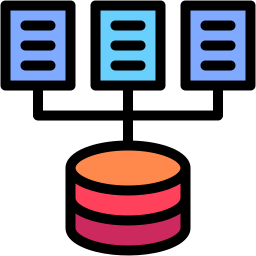 Data collecting - Free networking icons