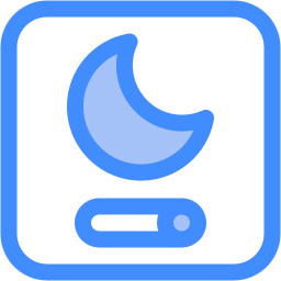 Dark mode - Free interface icons