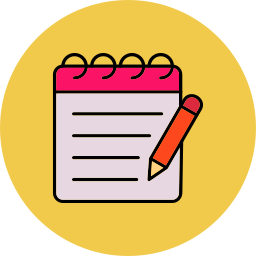 Notepad - Free education icons