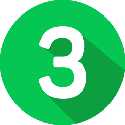 Number 3 - Free education icons