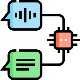 Natural language processing - Free communications icons