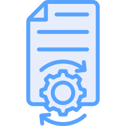 Data processing - Free technology icons