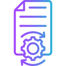 Data processing - Free technology icons