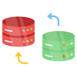 Data transfer - Free networking icons