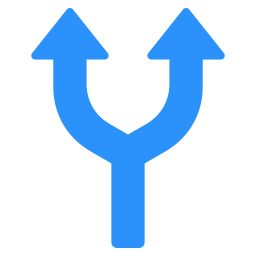 Split - Free arrows icons