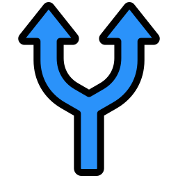 Split - Free arrows icons