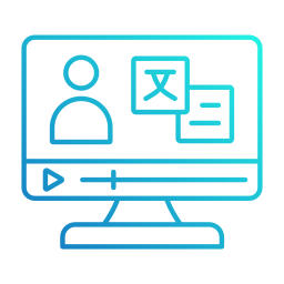 Language learning - Free education icons