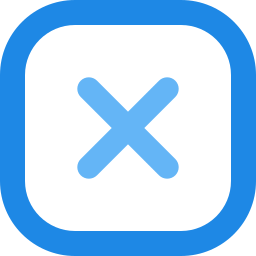 Delete button - Free ui icons