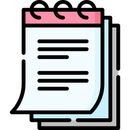 Notebook - Free education icons