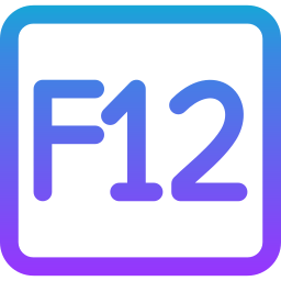 F12 - Free shapes and symbols icons