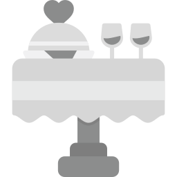 Wedding dinner - Free love and romance icons