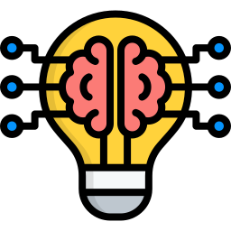 Deep learning - Free education icons