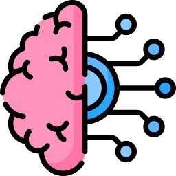 Machine learning - Free education icons