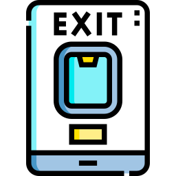 Emergency exit - Free security icons