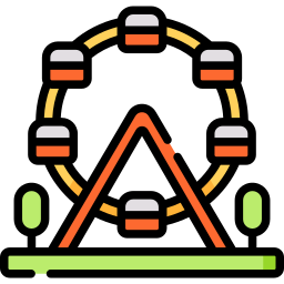 Big wheel - Free entertainment icons