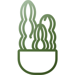 Blue columnar cactus - Free nature icons