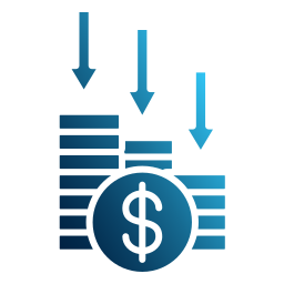 Deficit - Free business and finance icons