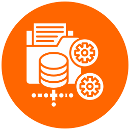 Data processing - Free technology icons