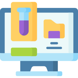 Virtual lab - Free computer icons