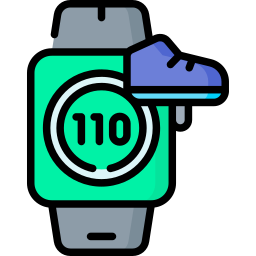Step count - Free electronics icons