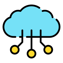 Cloud computing - Free networking icons