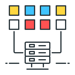 Data architecture - Free arrows icons