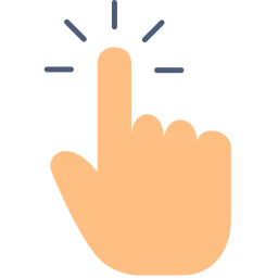 Click - Free hands and gestures icons