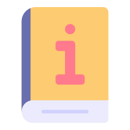 Guide book - Free education icons