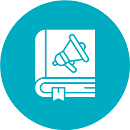 Guide book - Free education icons