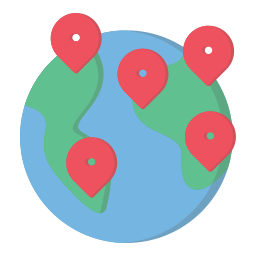 Country - Free maps and location icons