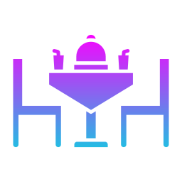 Dining table - Free food and restaurant icons
