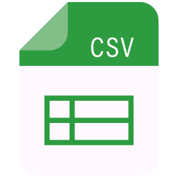 Csv - Free files and folders icons