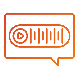 Voice message - Free communications icons