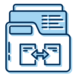 File transfer - Free files and folders icons