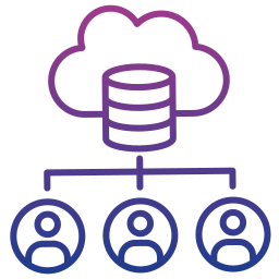 Data collection - Free networking icons