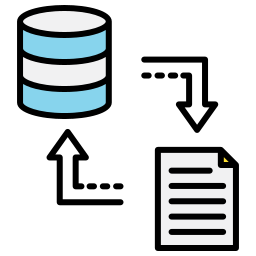 Data transformation - Free networking icons