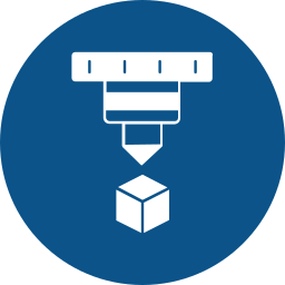 3d printed - Free electronics icons