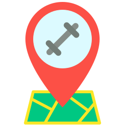 Gym - Free maps and location icons