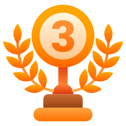 3rd place - Free sports and competition icons