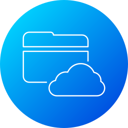 Cloud folder - Free networking icons