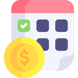 Payroll - Free time and date icons
