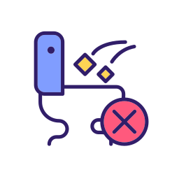 Throw trash - Free signaling icons