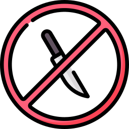 No sharp objects - Free signaling icons