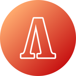 Lambda - Free education icons