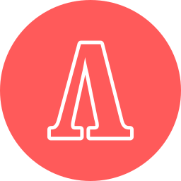 Lambda - Free education icons