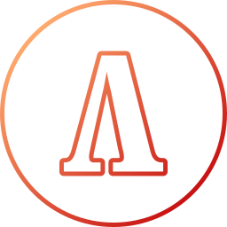 Lambda - Free education icons