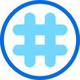 Hashtag - Free interface icons