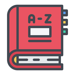 Dictionary - Free education icons